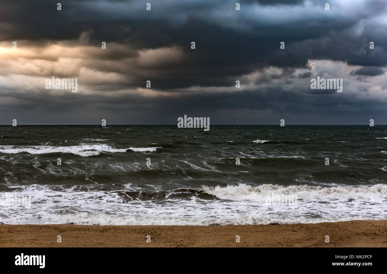 Storm at sea Stock Photo - Alamy