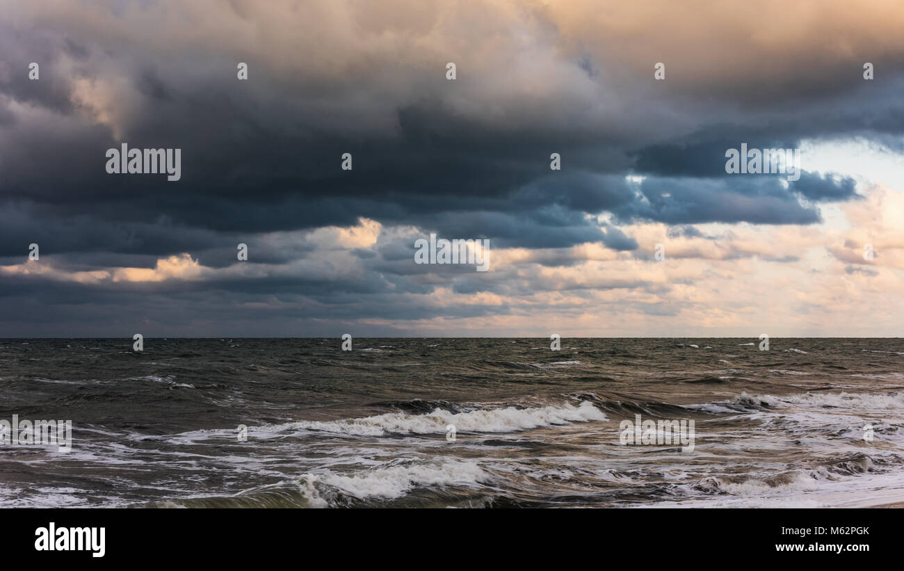 Storm at sea Stock Photo - Alamy