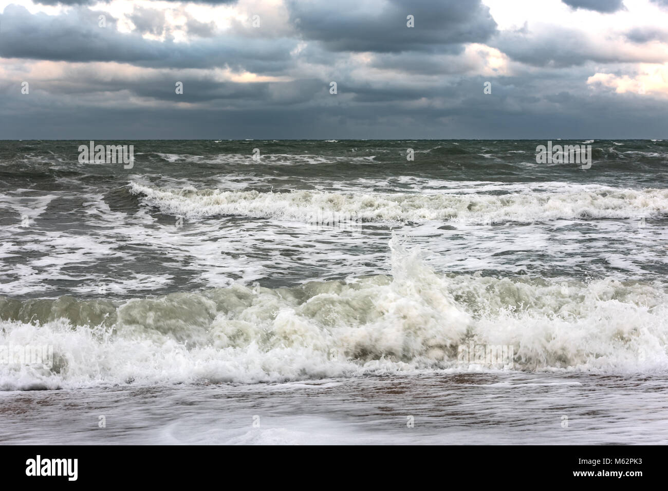 Storm at sea Stock Photo - Alamy