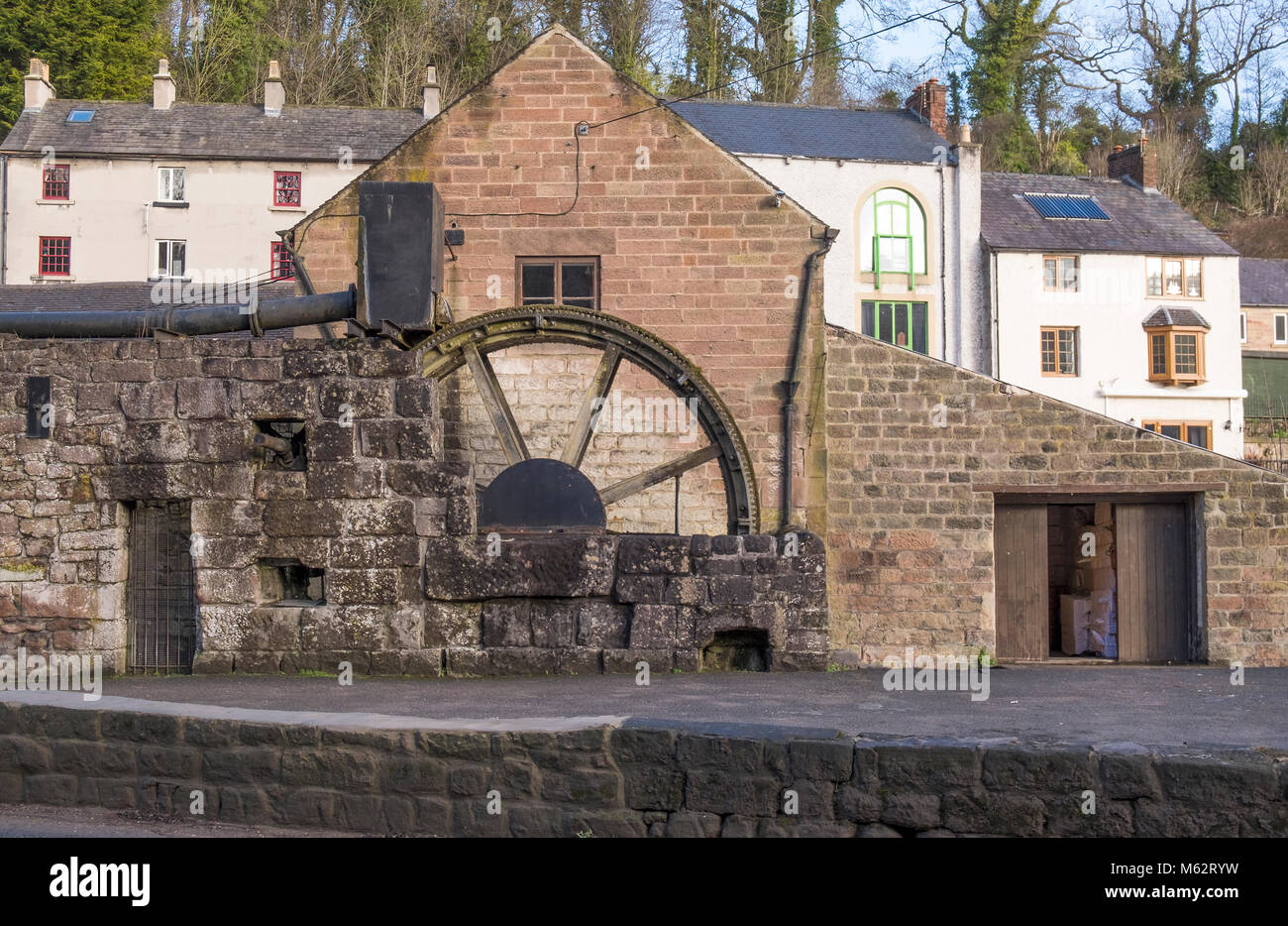 Cromford mill wheel hi-res stock photography and images - Alamy