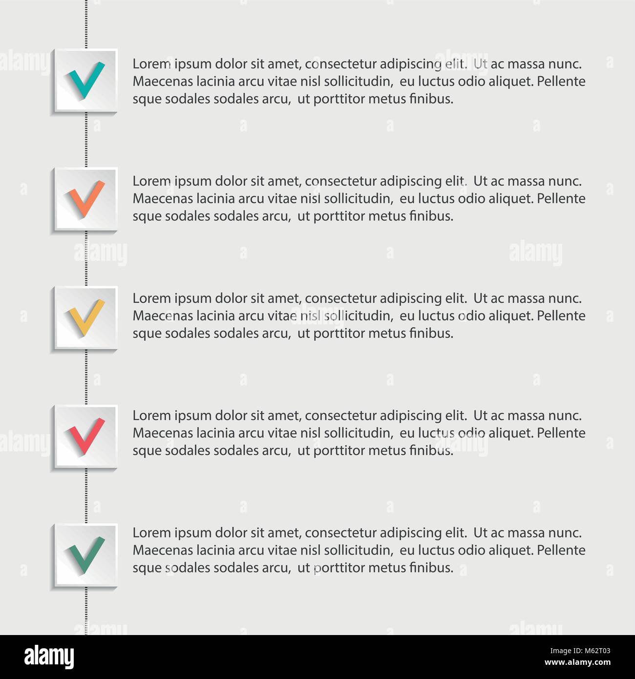 Checkmark infographic hi-res stock photography and images - Alamy