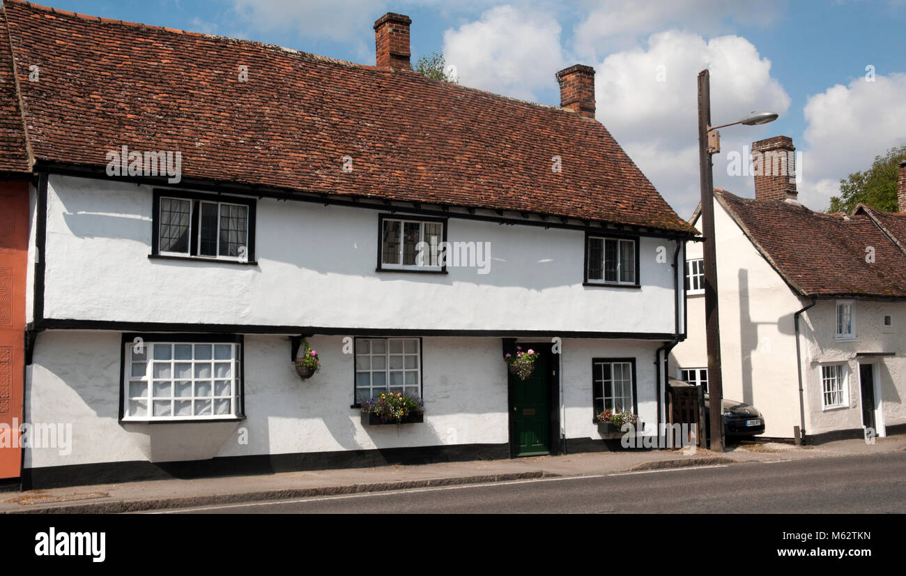 Littlebury, Cottage, Essex, England Stock Photo - Alamy