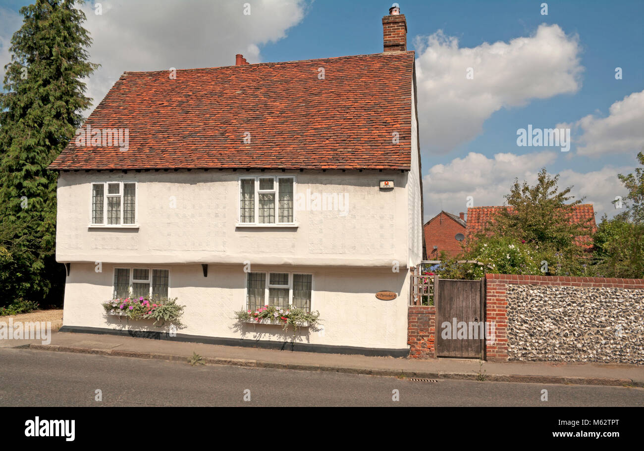 Littlebury, Cottage, Essex, England Stock Photo - Alamy