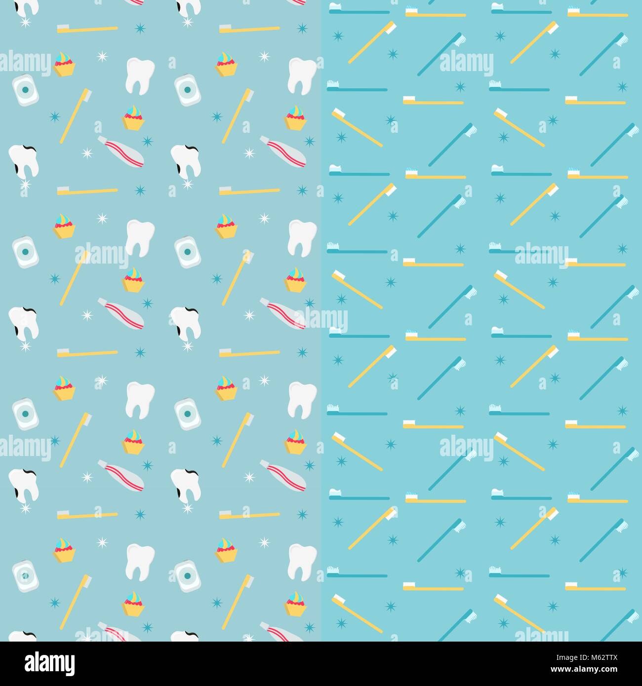 Toothbrush dental floss toothpaste hi-res stock photography and images ...