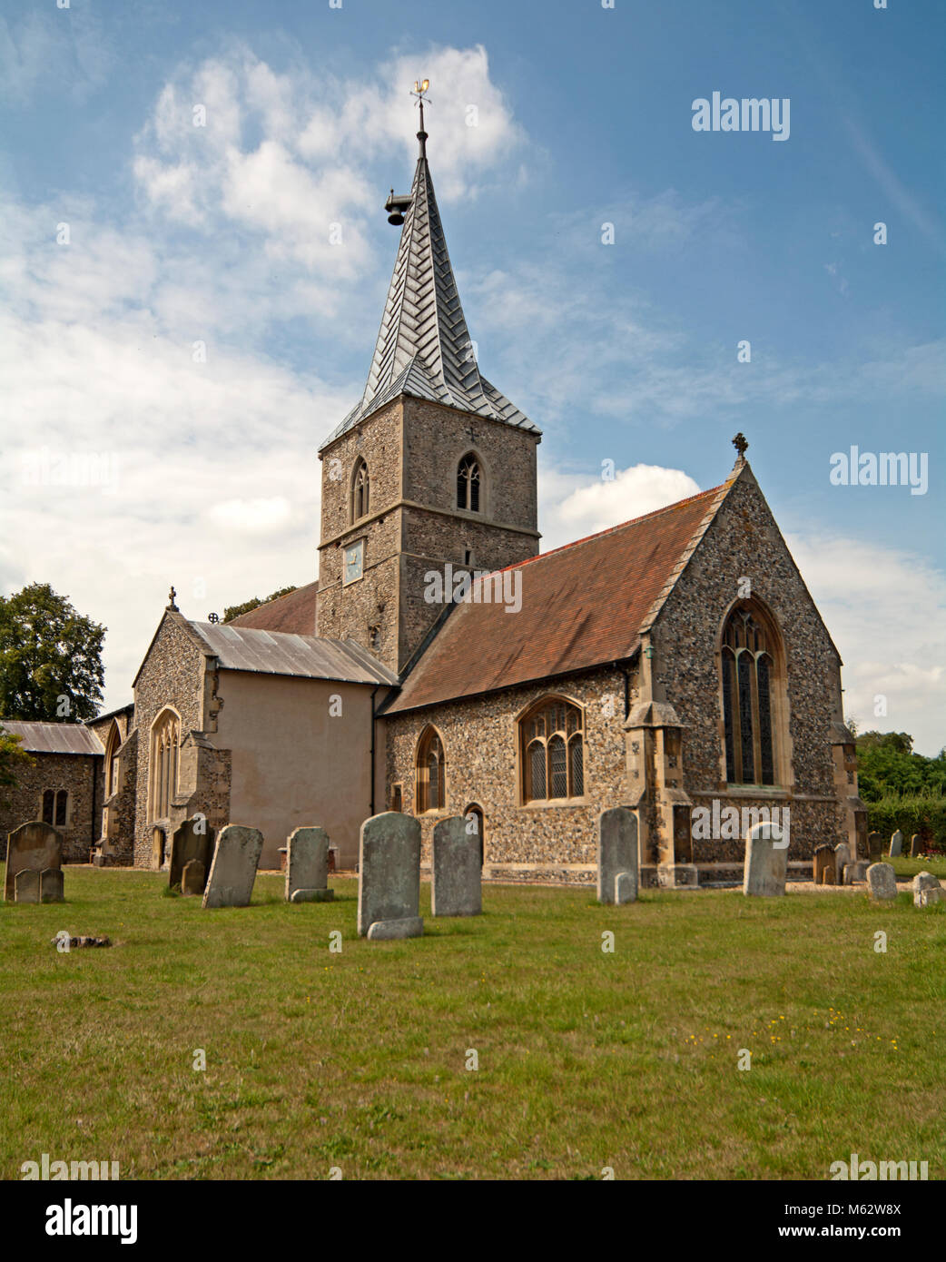Ickleton, St Mary Magdalene Church, Cambridgeshire, England Stock Photo ...