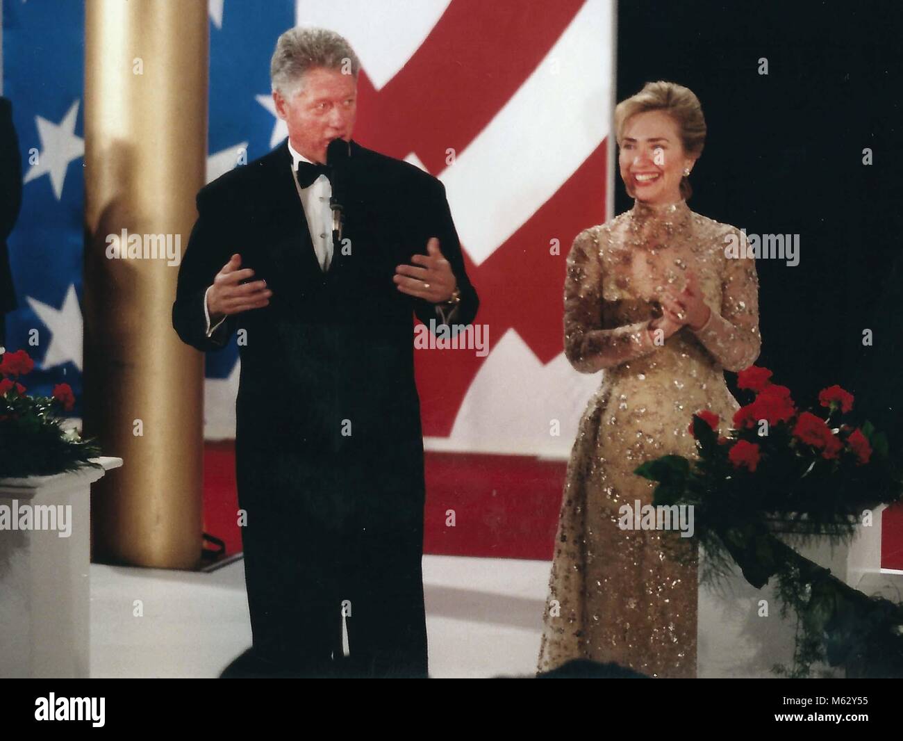 Washington, DC 1997 FILE PHOTO Bill & Hillary Clinton Photo By John ...