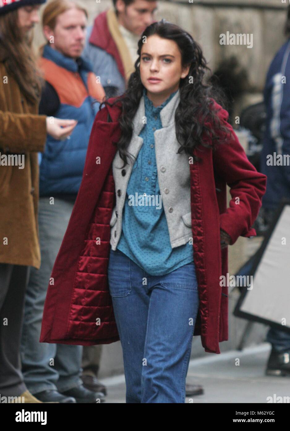 New York City 2006 FILE PHOTO LINDSAY LOHEN AND JARED LETO Photo By ...