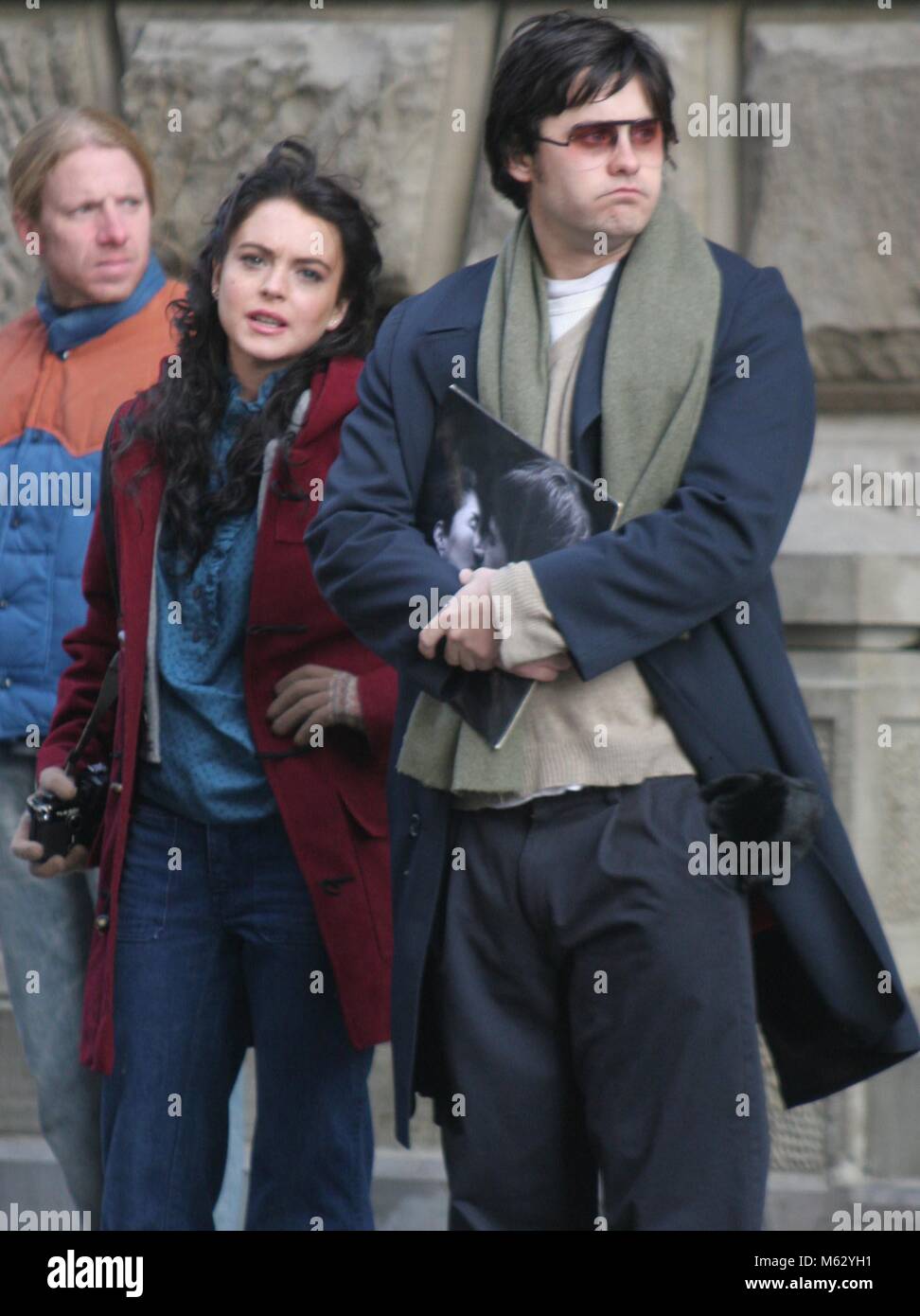 New York City 2006 FILE PHOTO LINDSAY LOHEN AND JARED LETO Photo By ...