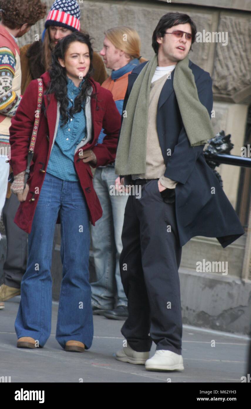 New York City 2006 FILE PHOTO LINDSAY LOHEN AND JARED LETO Photo By ...