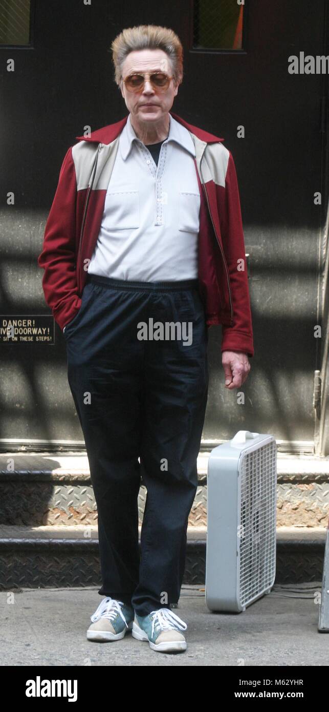 New York City 2004 FILE PHOTO CHRISTOPHER WALKEN Photo By John Barrett ...