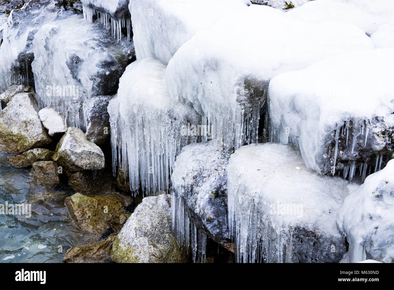 Frozen ice surface hi-res stock photography and images - Alamy