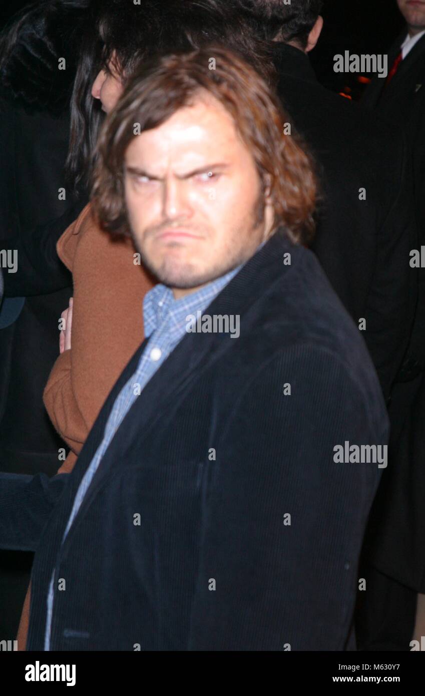 New York City 2002 FILE PHOTO JACK BLACK Photo By John Barrett-PHOTOlink Stock Photo - Alamy
