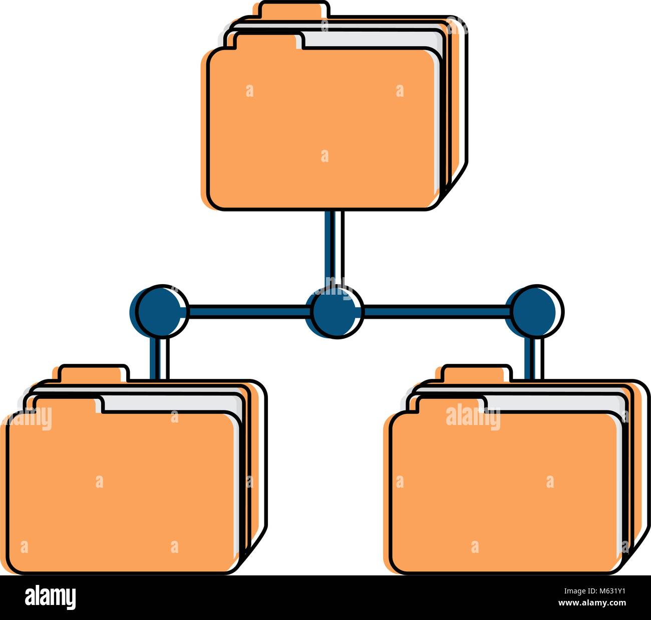 File structure button icon concept hi-res stock photography and images ...