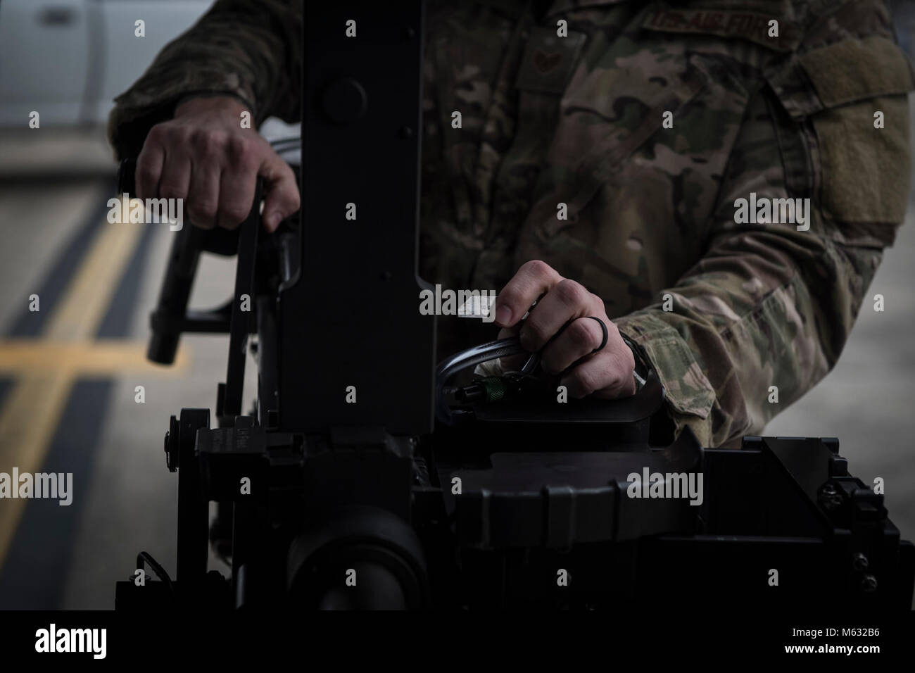 Aircrew members with the 8th Special Operations Squadron conduct pre ...