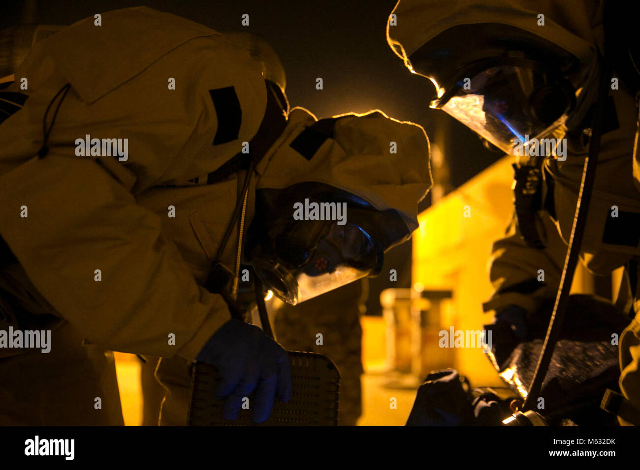 U.S. Marines Sgt. Raymond S. Perry ,left, and Lance Cpl. Julius T ...