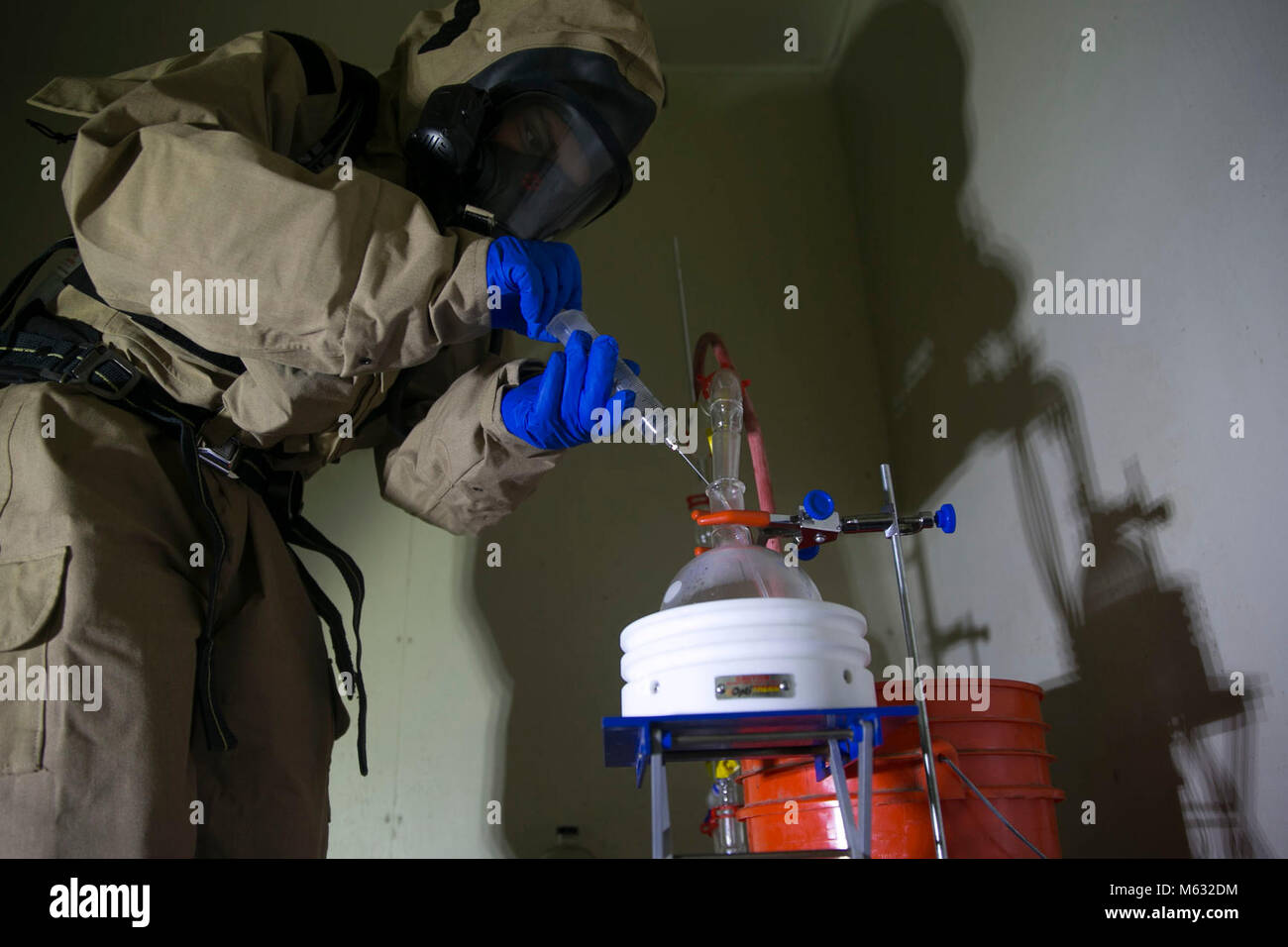 Lance Cpl. Julius T. Donath a chemical, biological, radiological, and ...