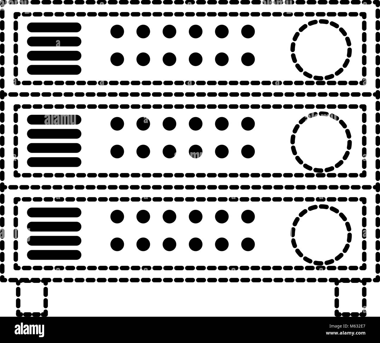 data center server icon vector illustration design Stock Vector Image ...