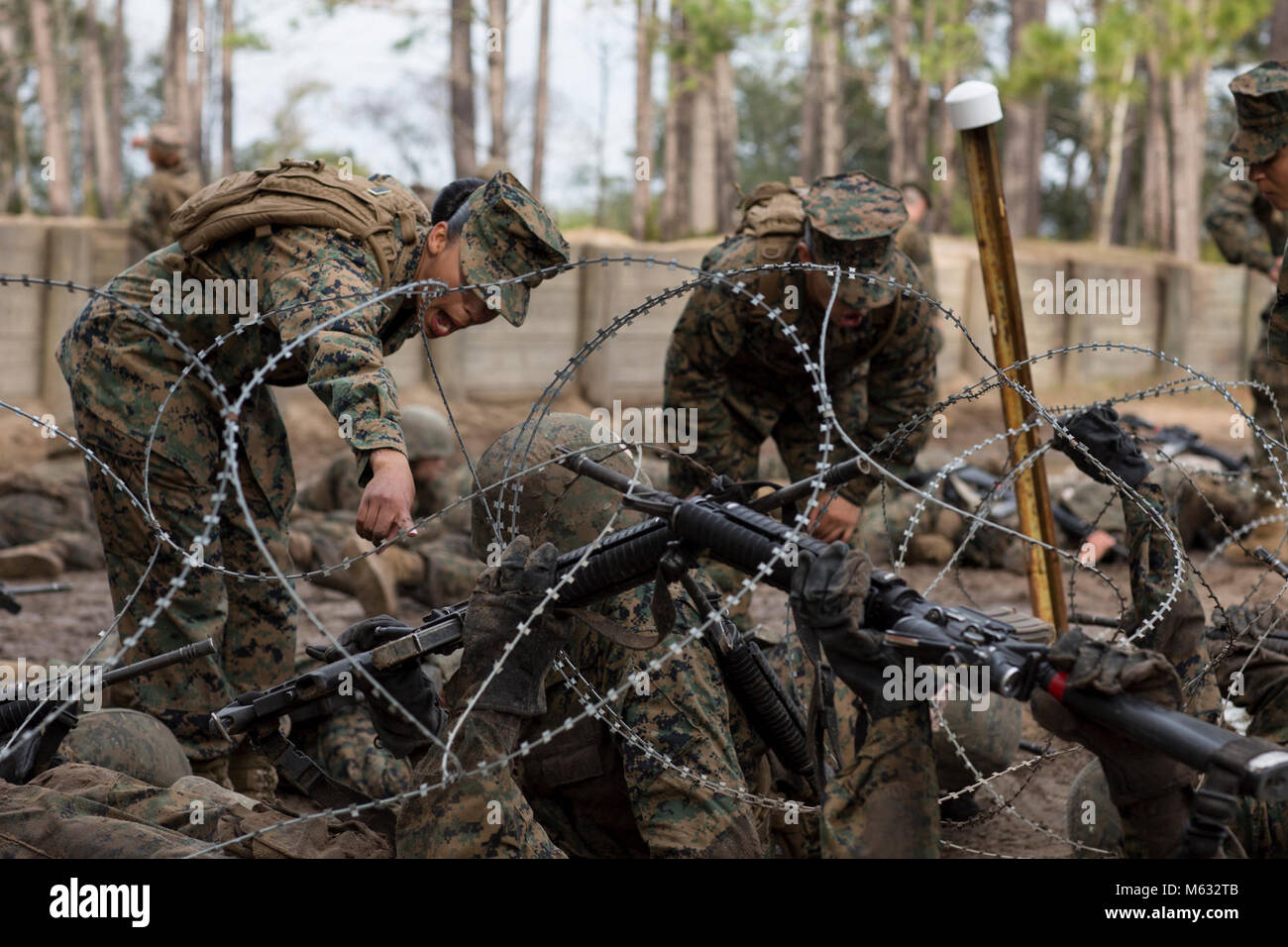 U.S. Marine Corps Staff Sgt. Stephanie Connolly, a drill instructor ...