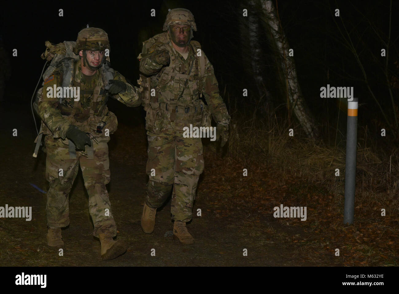 U.S. Soldiers with the 4th Battalion, 319th Airborne Field Artillery ...