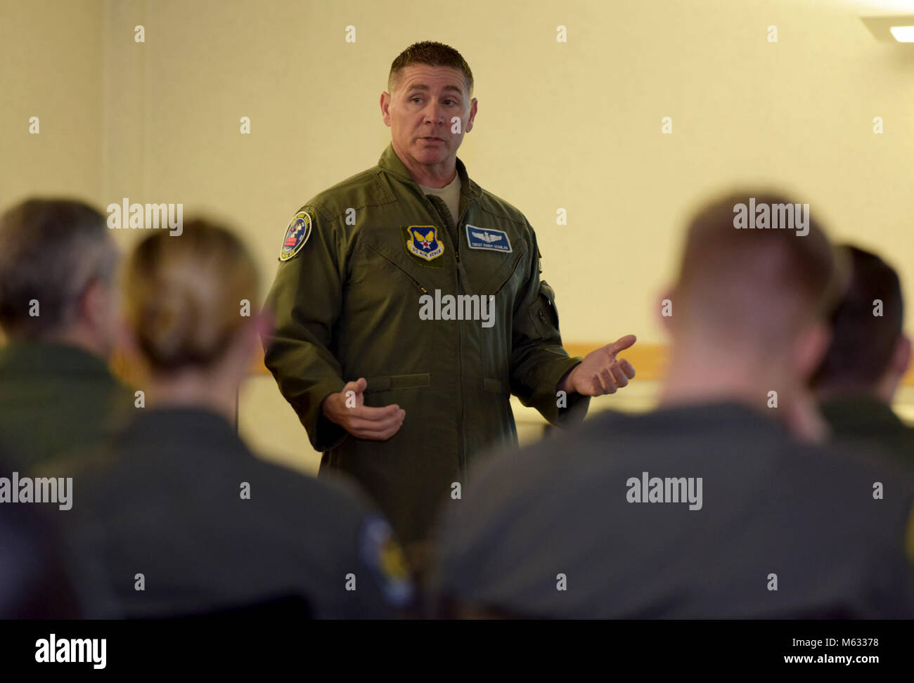 U.S. Air Force Chief Master Sgt. Randy Scanlan, Air Force Personnel ...