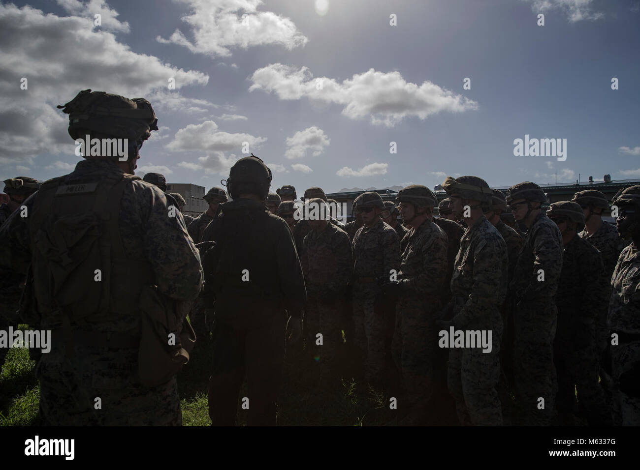 U.S. Marine Corps mortar men with Weapons Company, 1st Battalion, 3rd ...