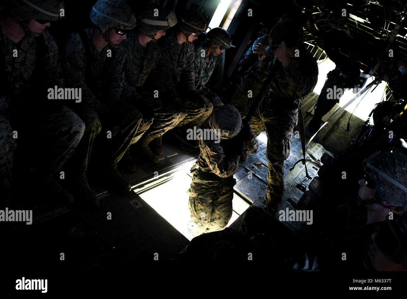 A U.S. Marine Corps mortar man with Weapons Company, 1st Battalion, 3rd ...