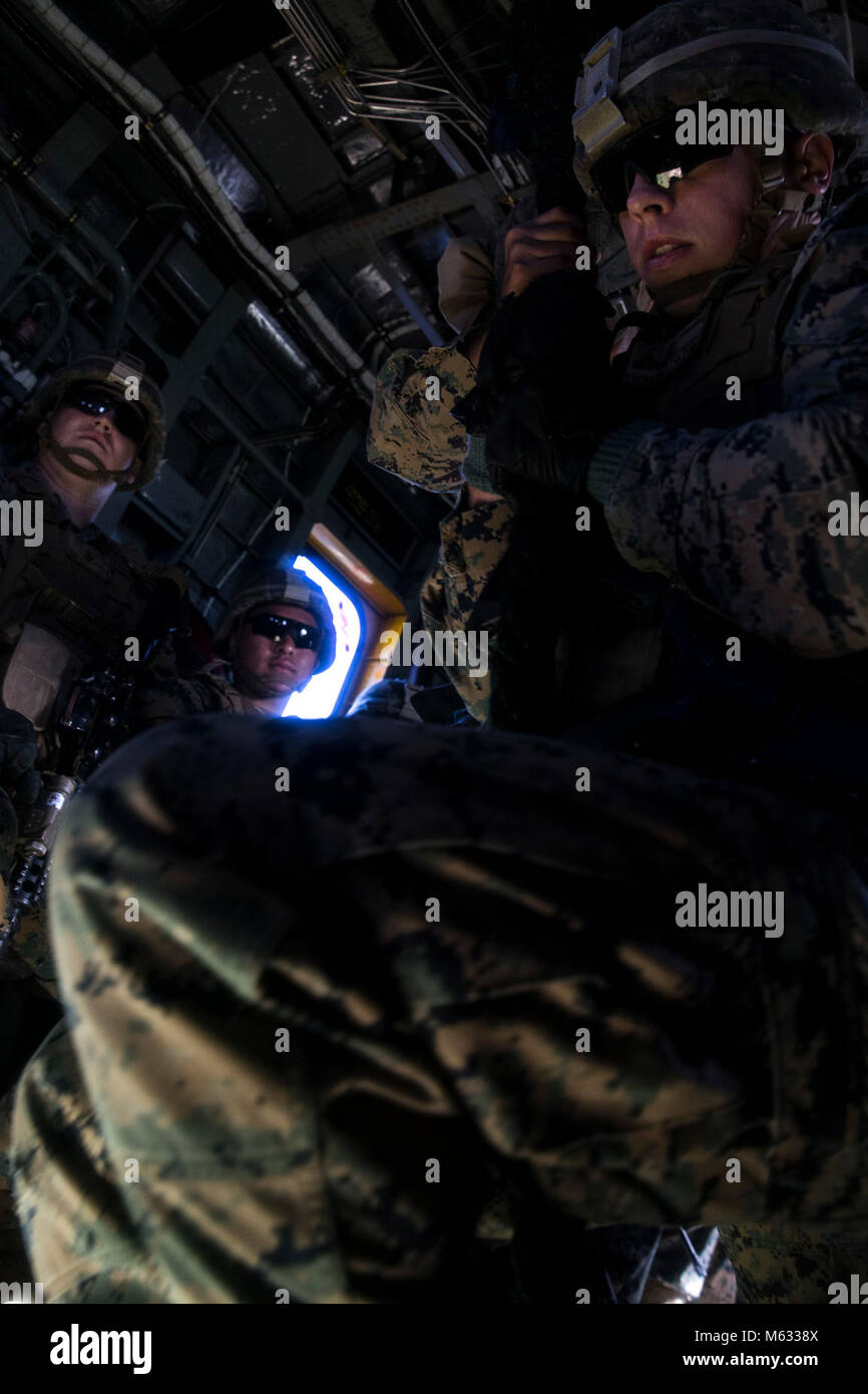 A U.S. Marine Corps mortarman with Weapons Company, 1st Battalion, 3rd ...