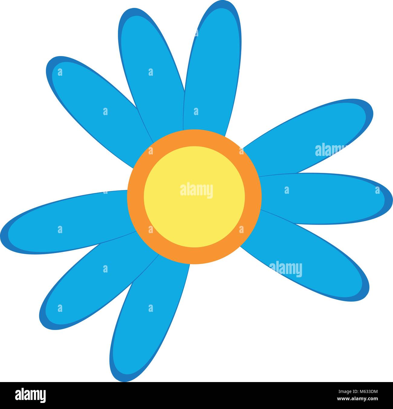 Cute flower icon Stock Vector Image & Art - Alamy