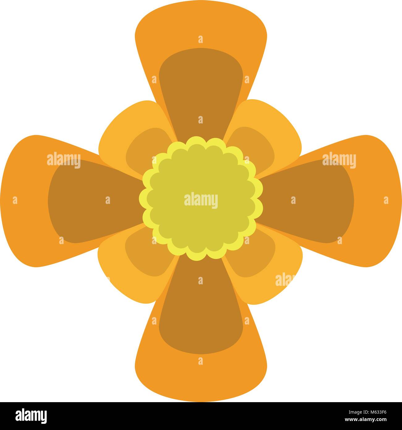 Cute flower icon Stock Vector Image & Art - Alamy