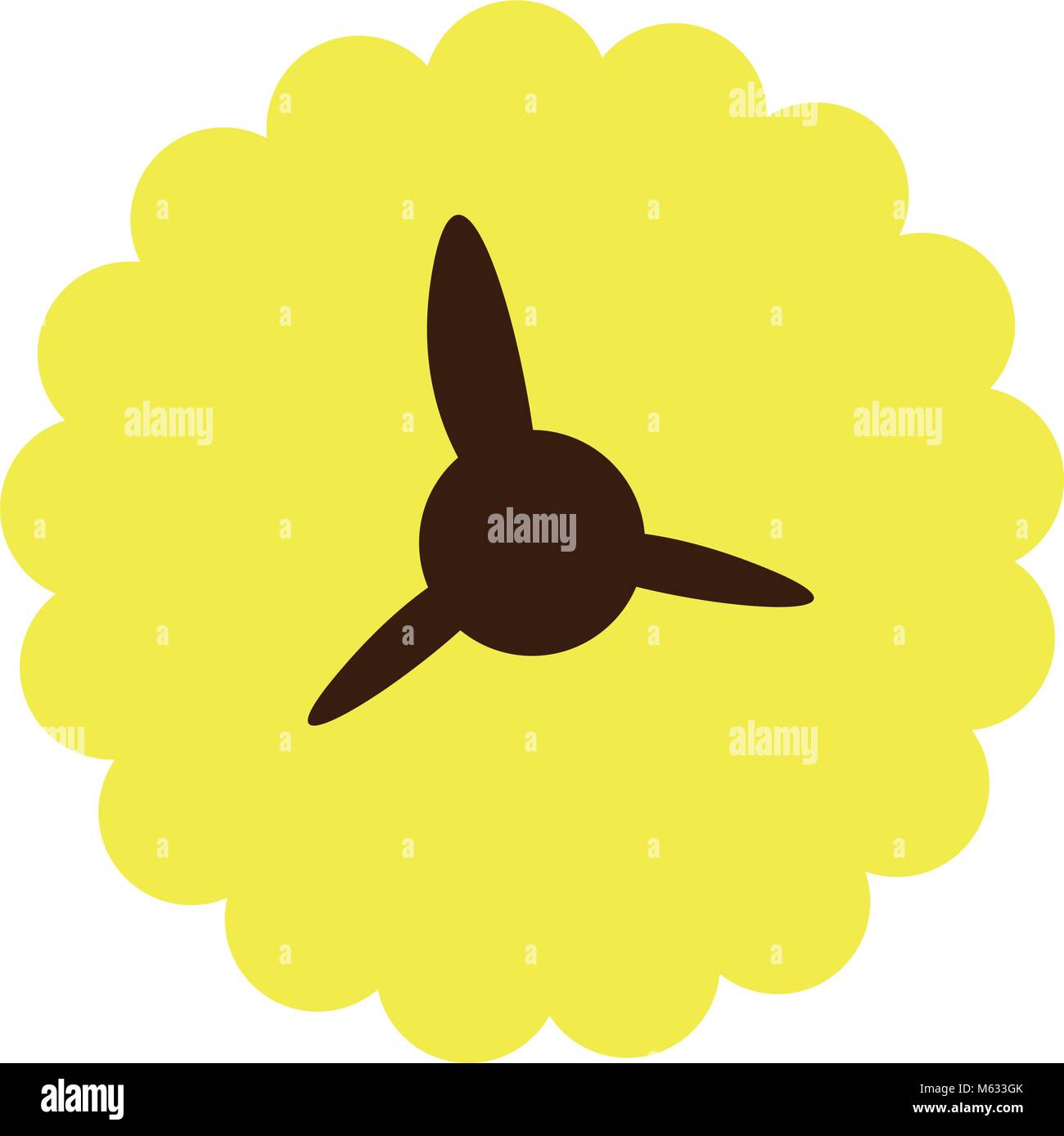 Cute sunflower icon Stock Vector Image & Art - Alamy