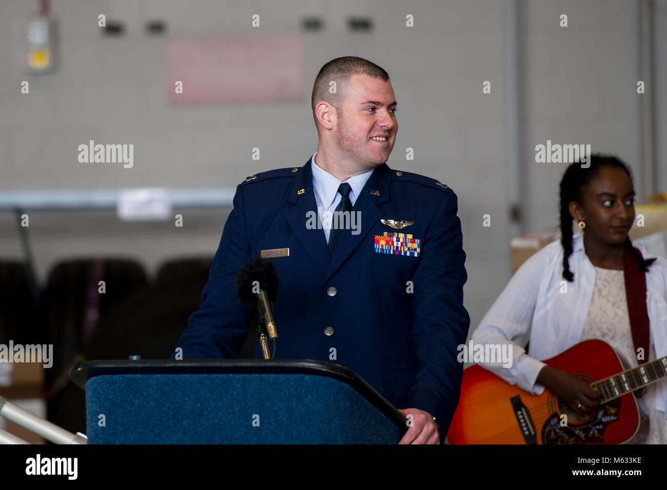 Air Commandos attend the 15th Special Operations Squadron change of ...