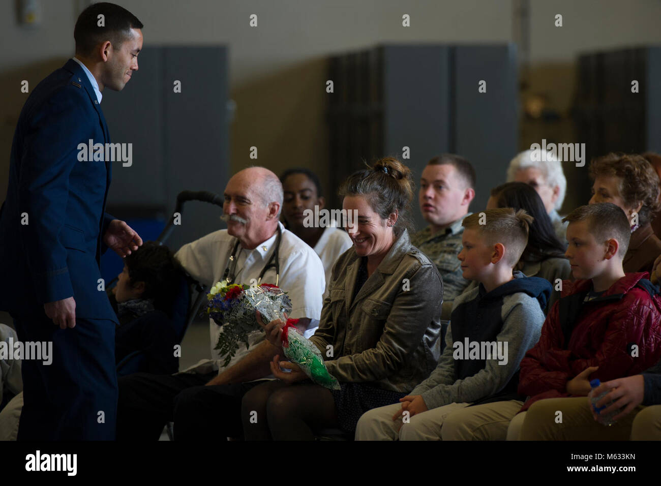 Air Commandos attend the 15th Special Operations Squadron change of ...