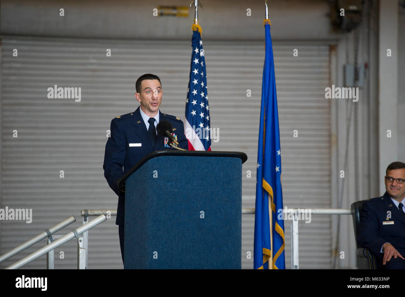 Air Commandos attend the 15th Special Operations Squadron change of ...