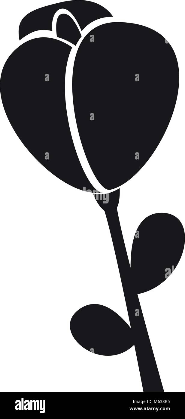 Cute rose icon Stock Vector Image & Art - Alamy