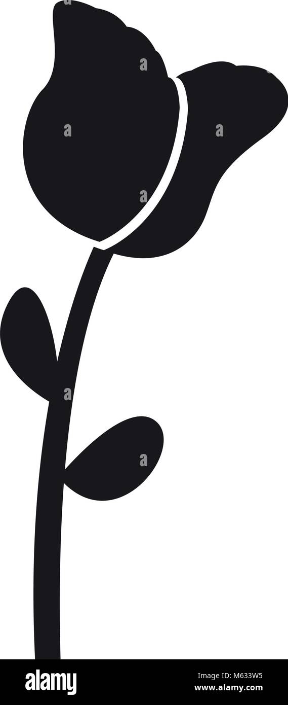 Cute rose icon Stock Vector Image & Art - Alamy