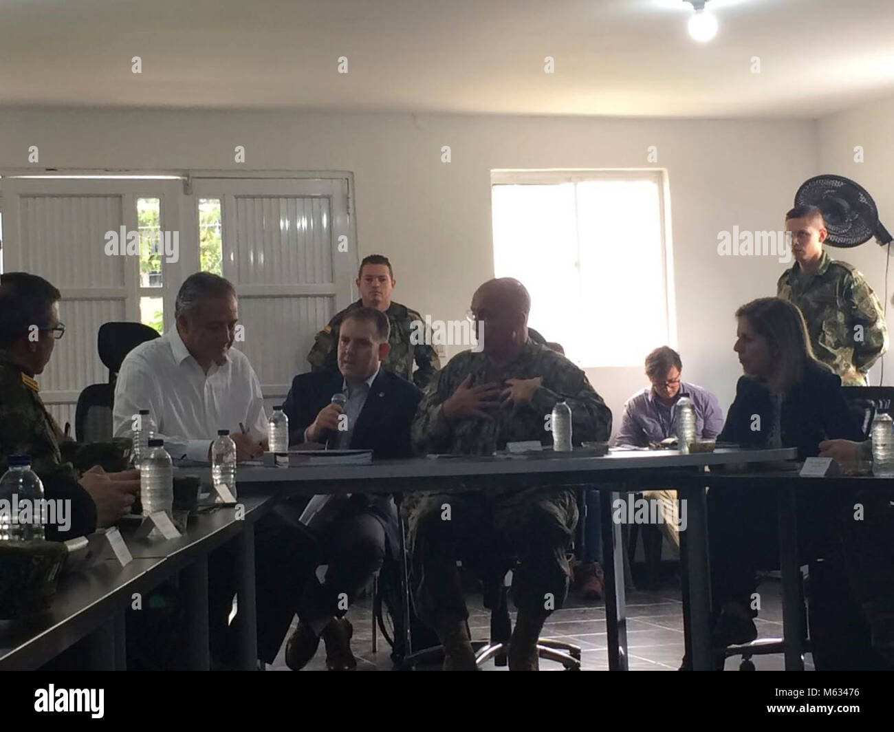 Colombian army commander hi-res stock photography and images - Alamy