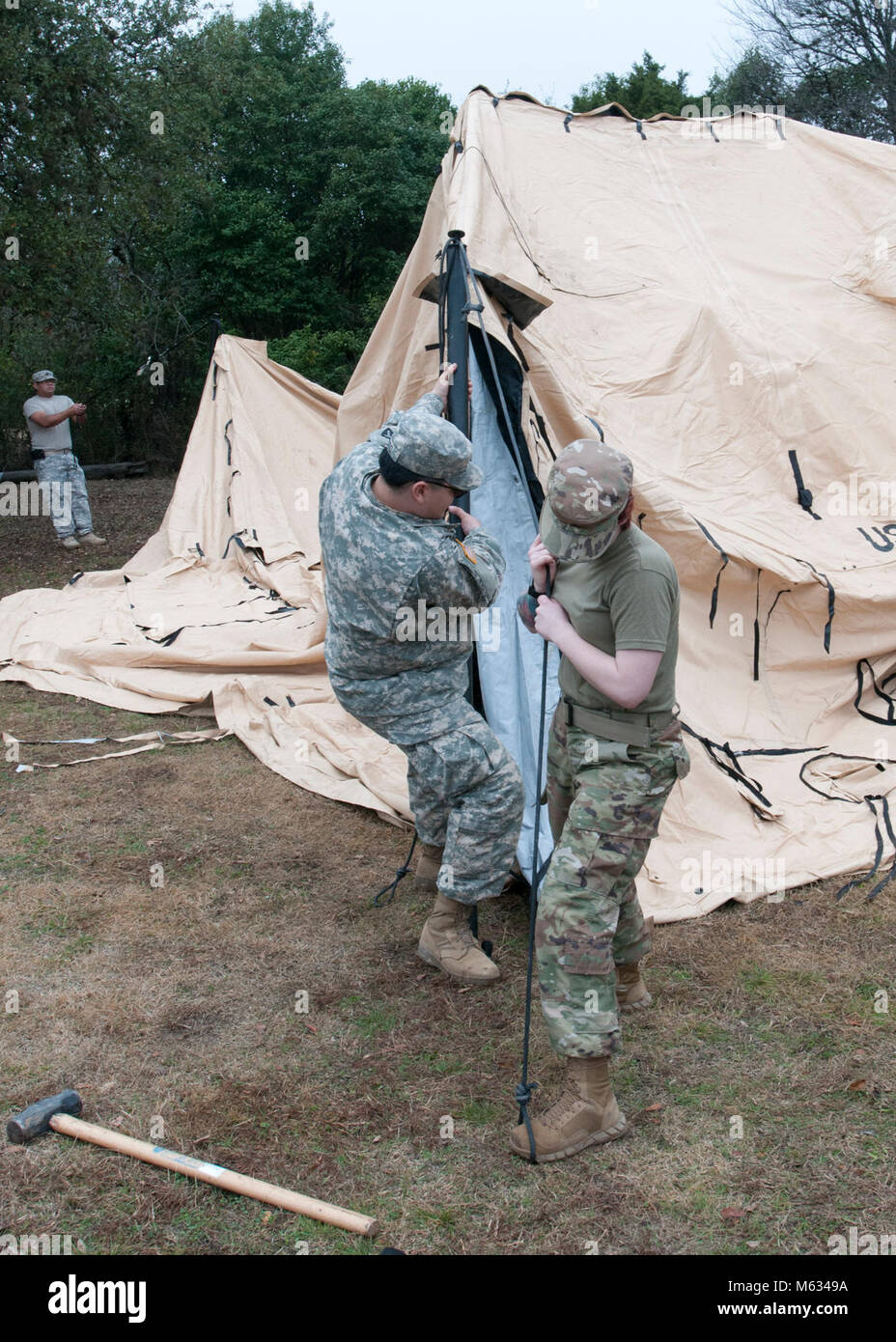 Soldiers from the Headquarters and Support Company, Headquarters and ...
