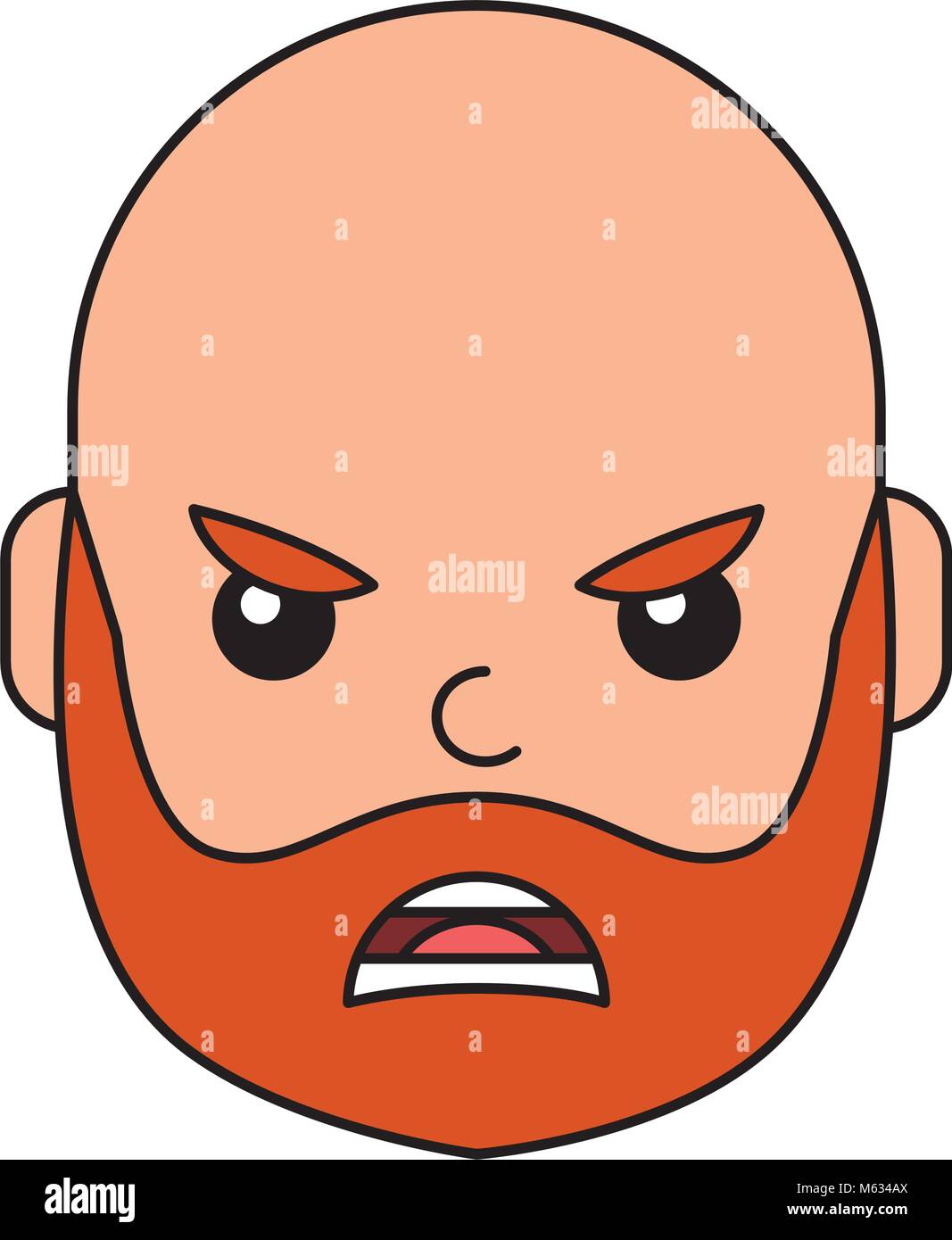 angry young man avatar character Stock Vector Image & Art - Alamy