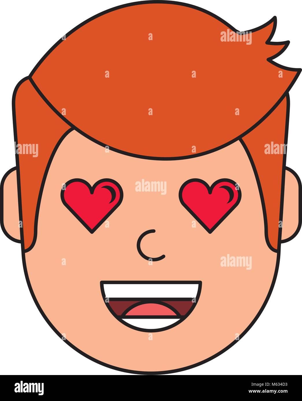 lovely young man avatar character Stock Vector Image & Art - Alamy