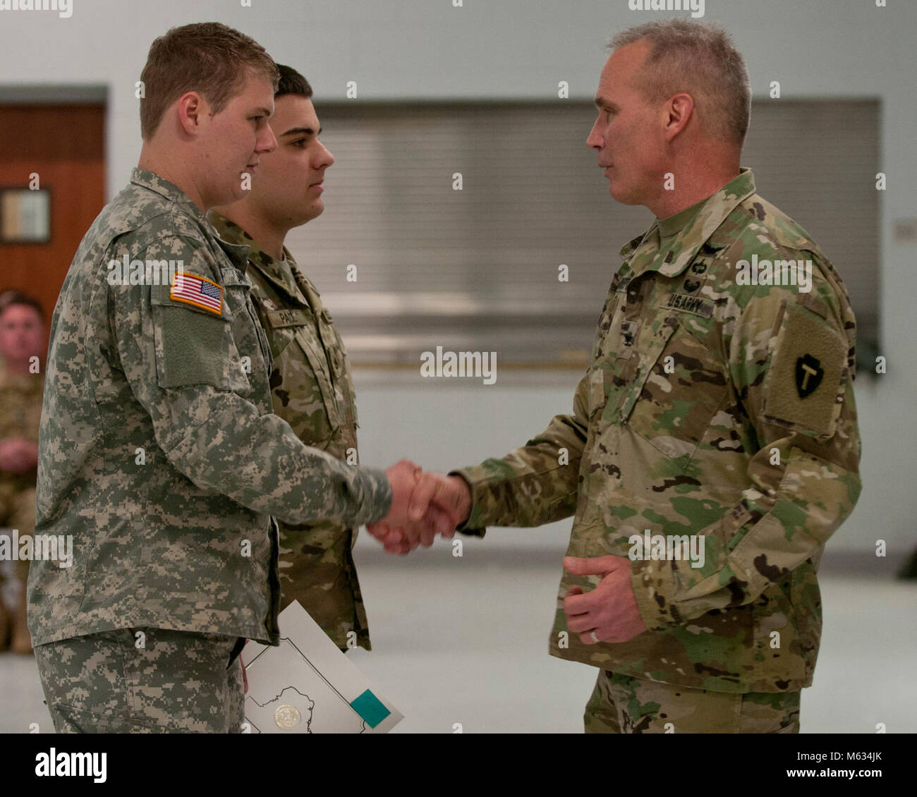 Col. Ronald W. Burkett II, commander of the 36th Combat Aviation ...