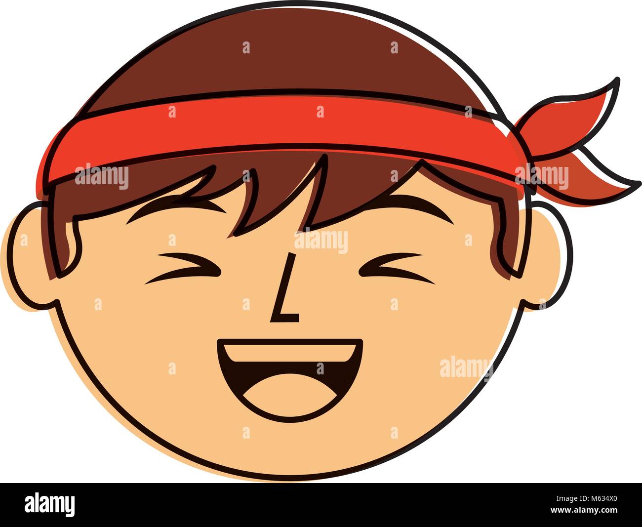 Cartoon Face Laughing Stock Photos & Cartoon Face Laughing Stock Images ...