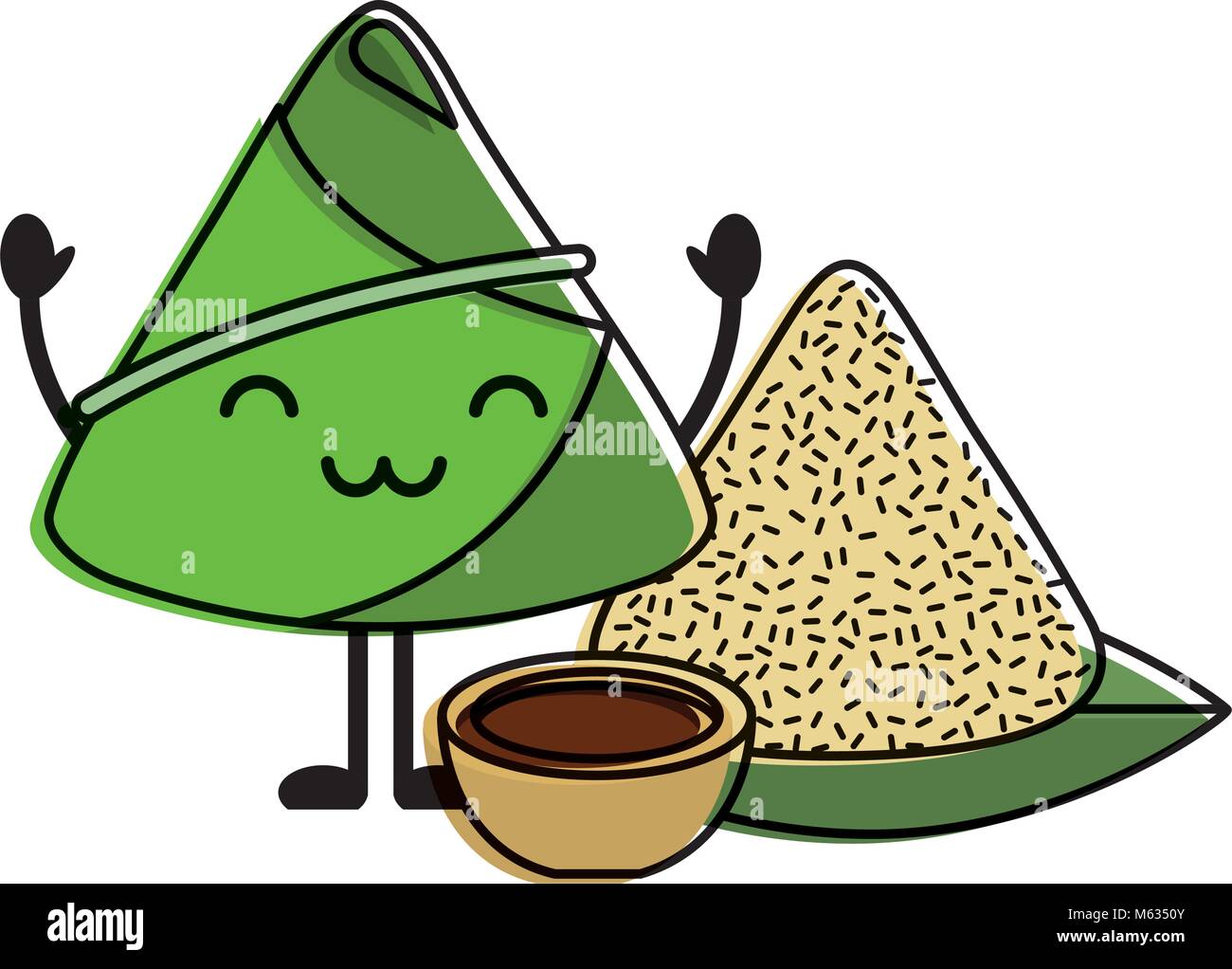 Kawaii dumpling hi-res stock photography and images - Alamy