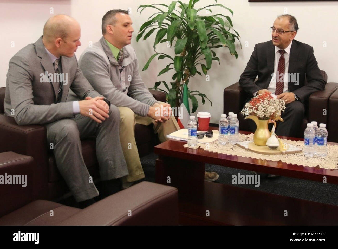 KUWAIT CITY, Kuwait – 2nd Lt. John L. Denkler, 35th Infantry Division ...