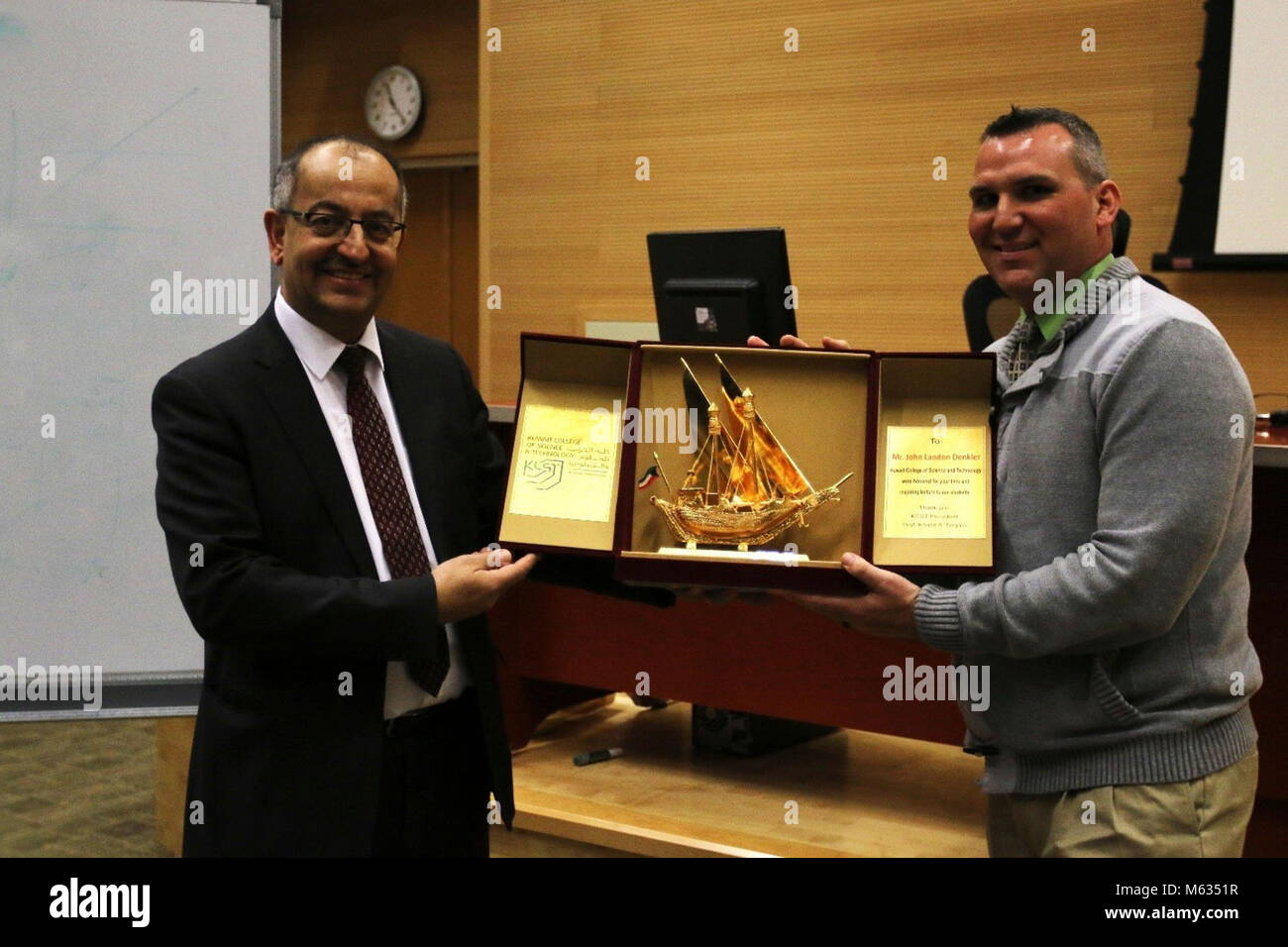 KUWAIT CITY, Kuwait – 35th Inf. Div. project management officer 2nd Lt ...