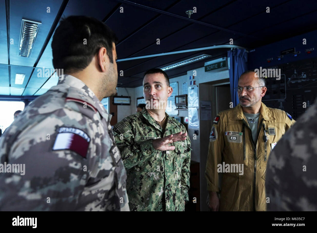 Expeditionary maritime operations center hi-res stock photography and ...