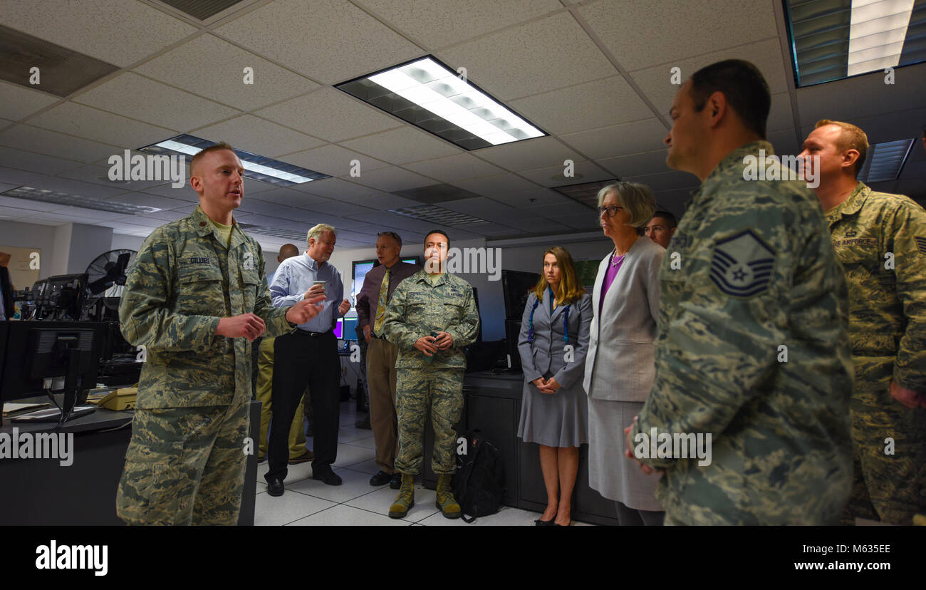 U.S. Air Force Maj. Shane Gillies, 25th Operational Weather Squadron ...