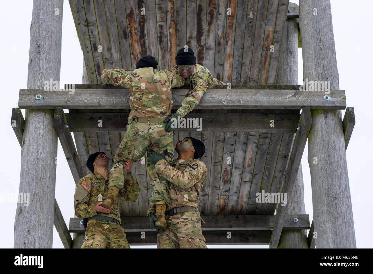 Soldiers assigned to the 3rd Assault Helicopter Battalion, 227th ...