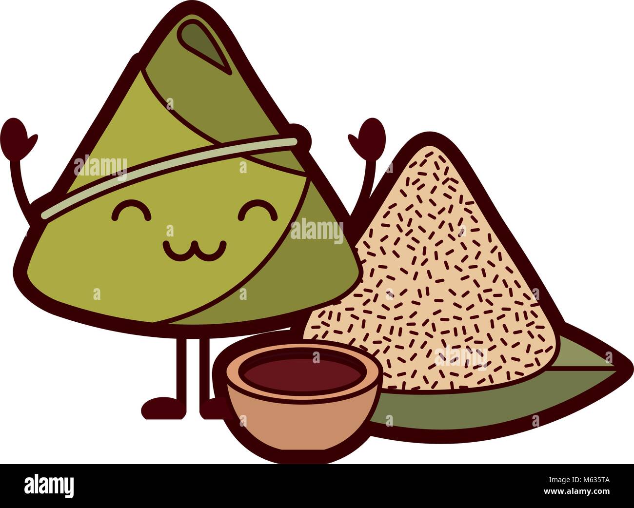 Kawaii dumpling hi-res stock photography and images - Alamy