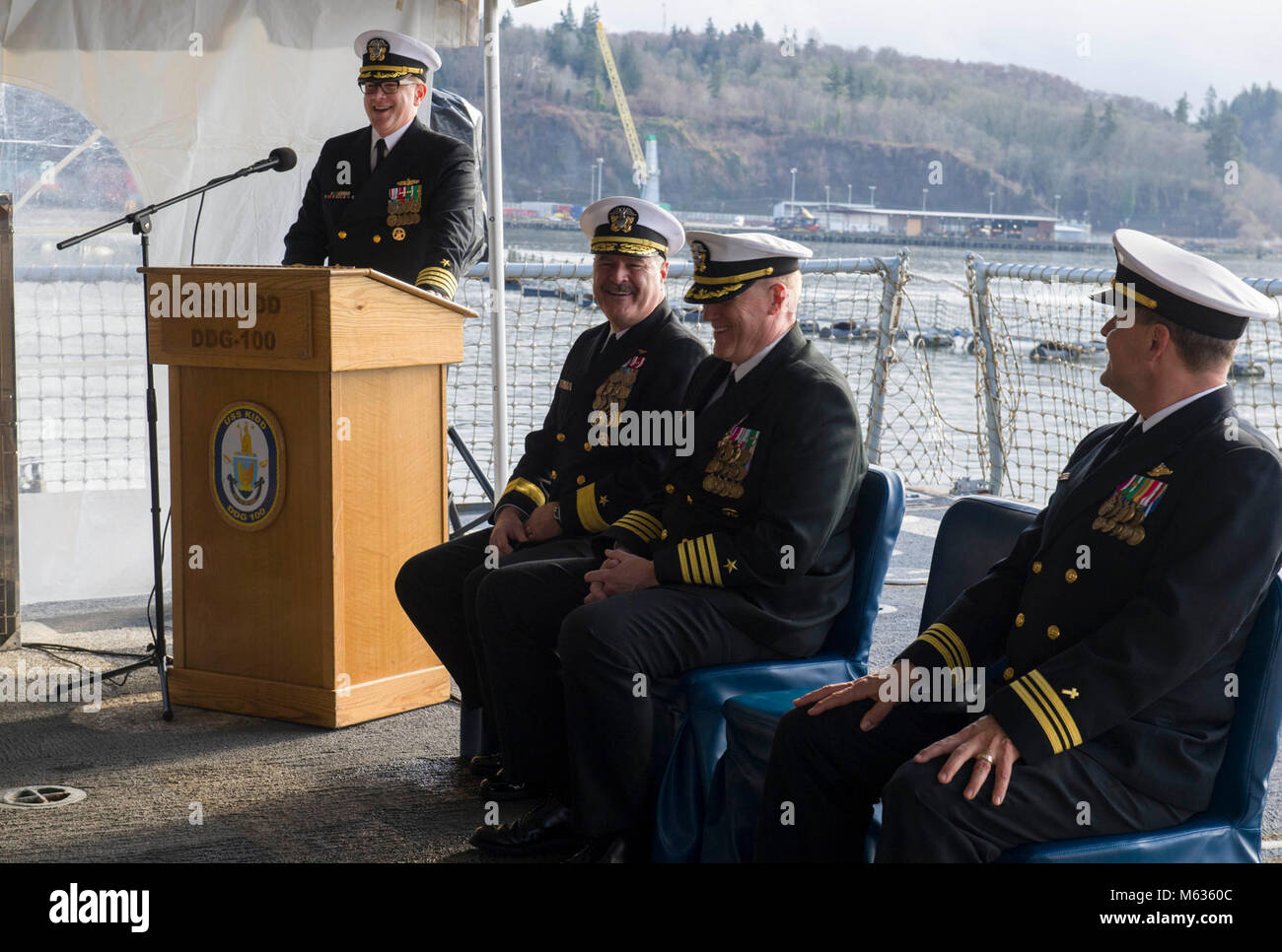 Commander of destroyer squadron hi-res stock photography and images - Alamy