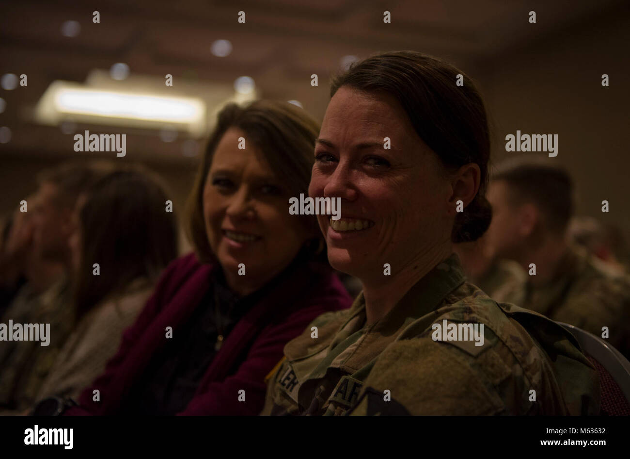 Soldiers with the 347th Regional Support Group assemble at the ...